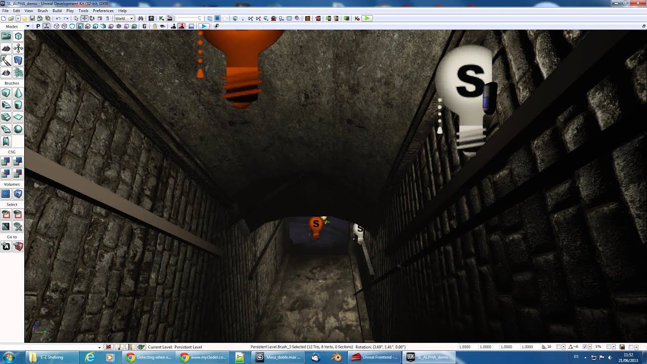 UDK lighting issue