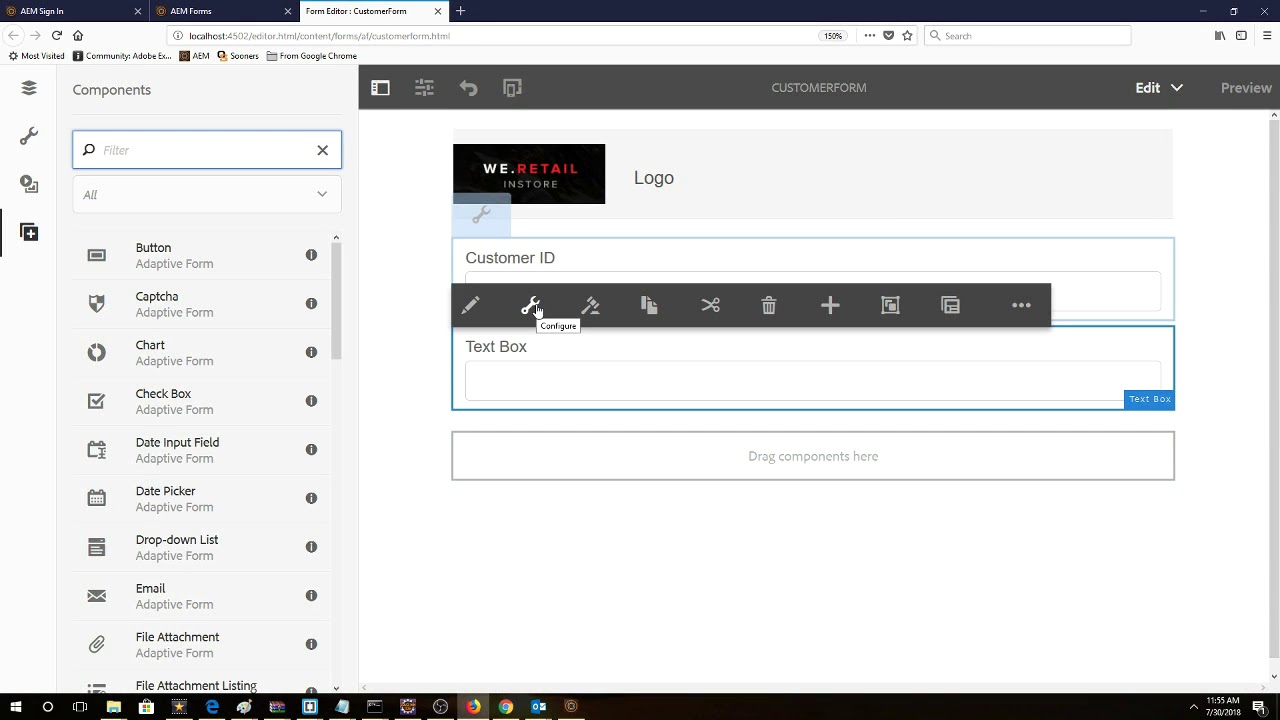 How to create an Adaptive Form