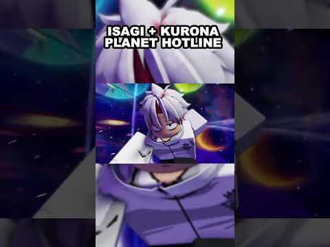ISAGI and KURONA SNEAKPEAK IN BLUE LOCK RIVALS is CRAZY #bluelock #bluelockrivals #roblox #anime