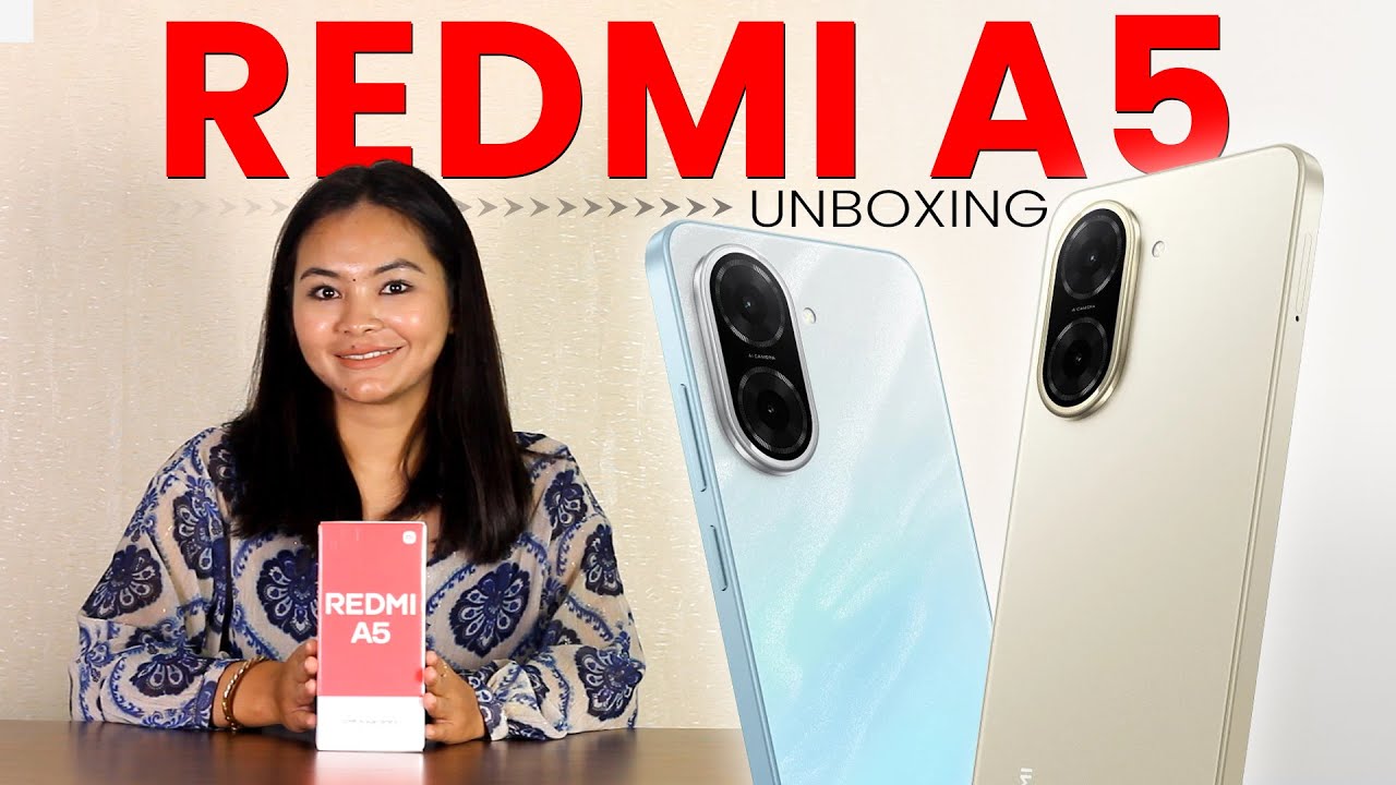 Redmi A5 Unboxing in Nepali 🔥 | First Look & Hands-On Experience!