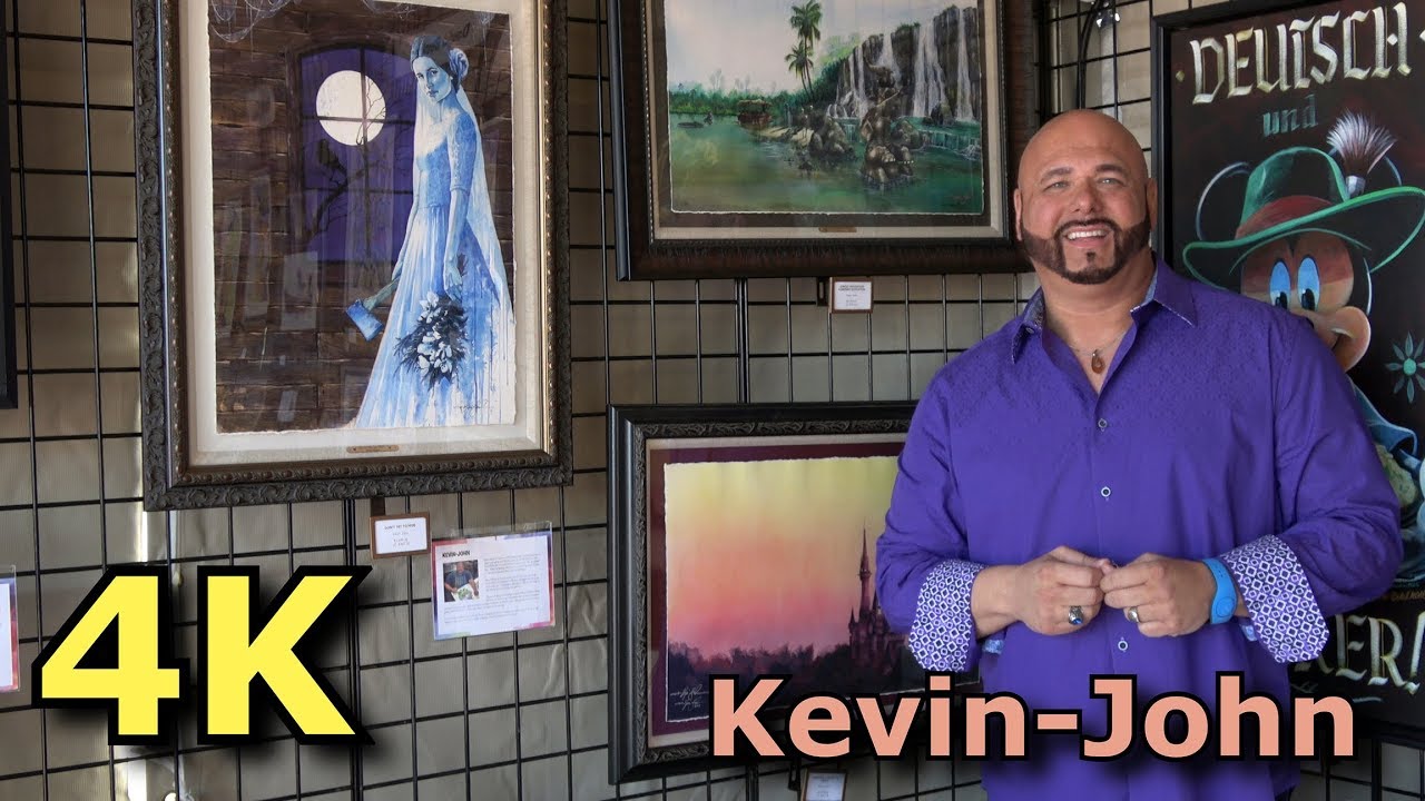 MyDisneyFix | Disney artist Kevin-John featured at Epcot International ...