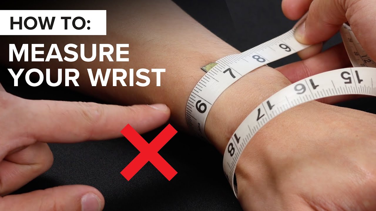 How to Measure Your Wrist Size: 2 Easy Methods