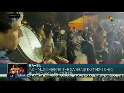 Brazil, the Samba, a musical genre and dance, emerged in the suburbs of Rio de Janeiro