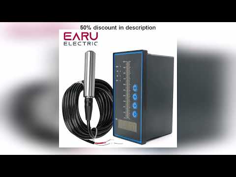 #1set 4-20MA Output Integral Liquid Oil Water Level Sensor Probe Transmitter Detect with Smart Co