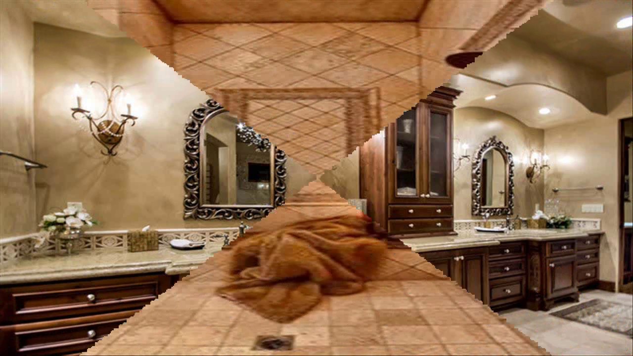 Tuscan Style Bathroom Designs