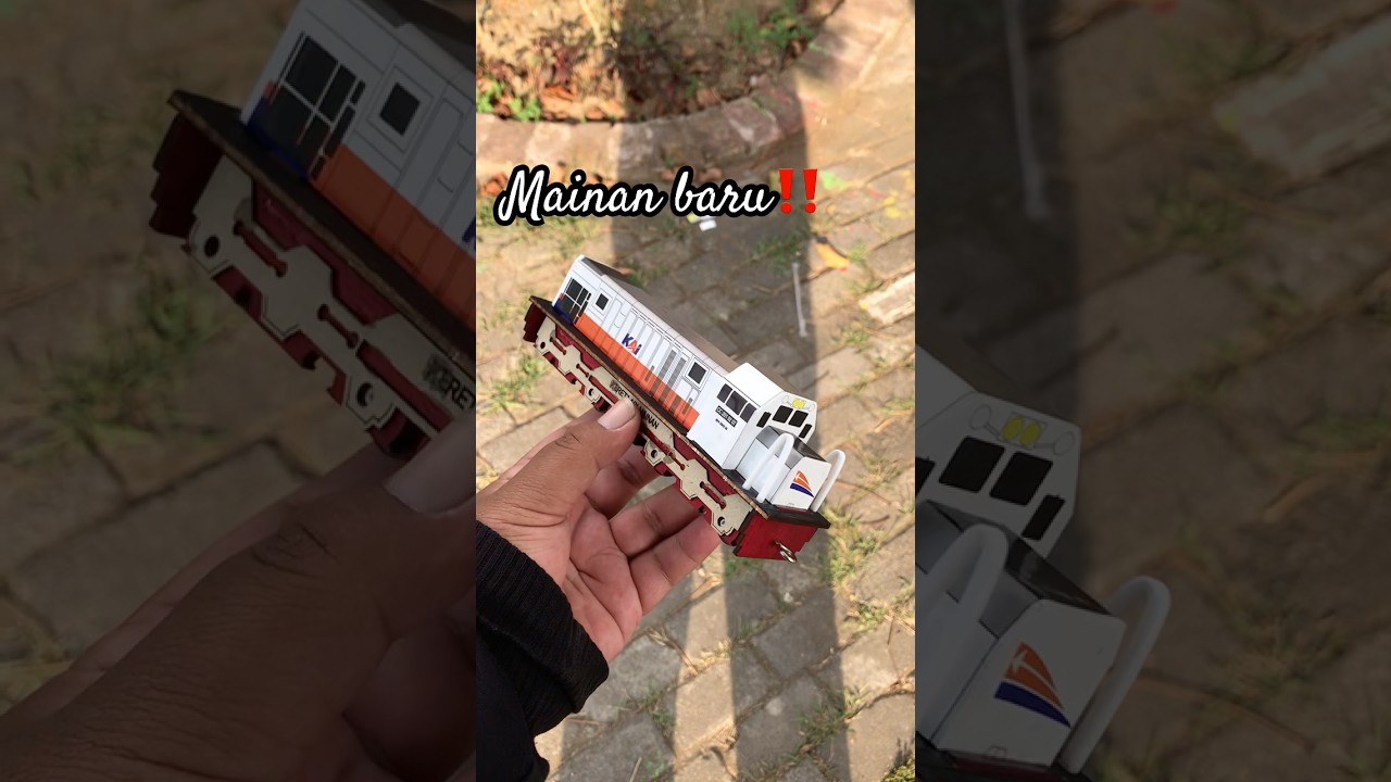 Mainan baru nichh‼️ lokomotif cc201 wauuu siap gas polll ‼️👍 #keretaapi #mainankeretaapi #mainan