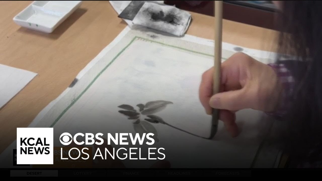 Preserving Japanese culture with sumi-e painting classes