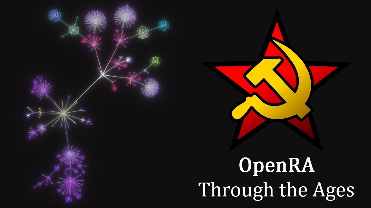OpenRA Through the Ages - Gource Visualisation 2007 -- 2018