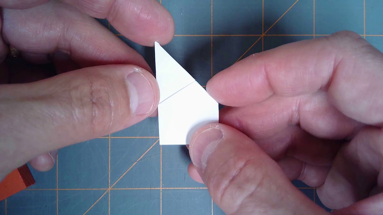 Origami Pattern Blocks - Orange Square