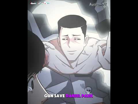 Gun Save Daniel ( Animation ) ☠️ #lookism #webtoon #manhwa #edit #trollface #shorts