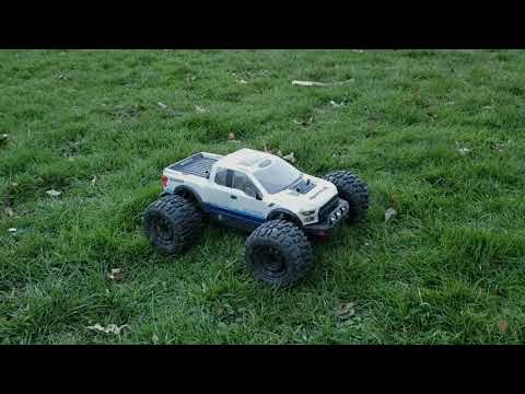 Team Redcat MT10E 3S Running Video with HW 4000Kv Motor, 11t Pinion, and Pro Line Tires & Wheels