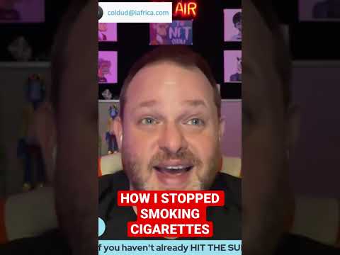 HOW I STOPPED SMOKING CIGARETTES