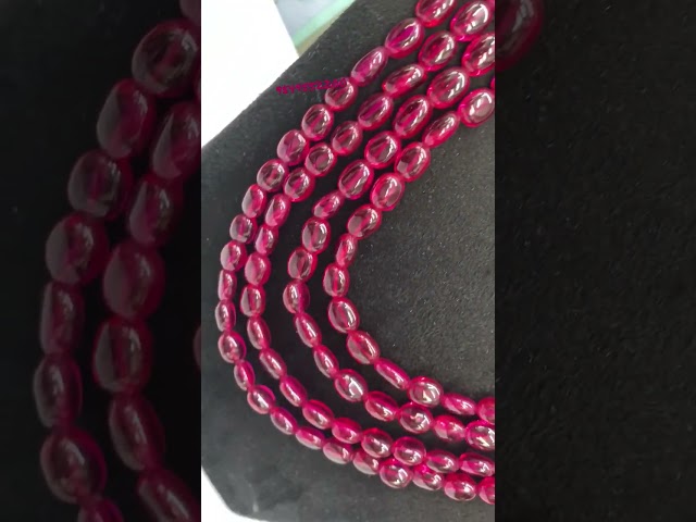 Synthetic Gemstone - GLASS TRIANGLE STONE Importer from Jaipur