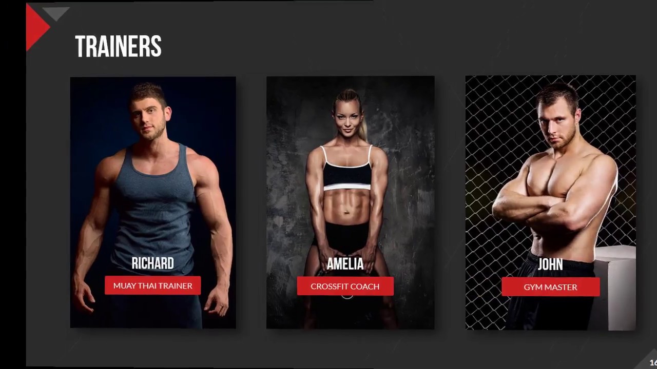 Gym and Fitness PowerPoint Presentation Template