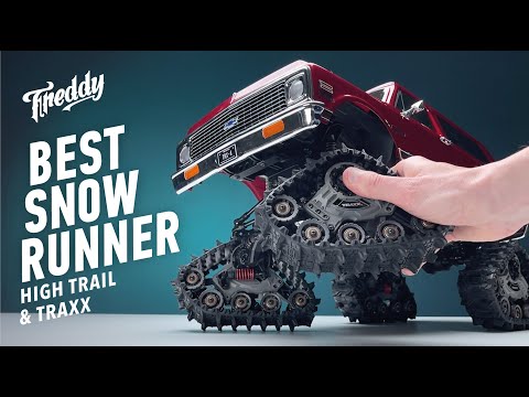 Let's make a Chevy K5 ready for the harshest conditions. Deep-Terrain Track Set Traxx by Traxxas.