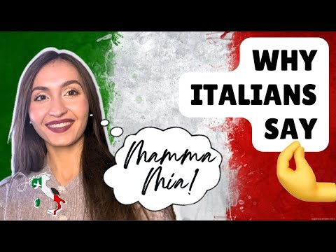 Why do Italians say MAMMA MIA?! 🇮🇹🤌 (explanation with AI graphics)