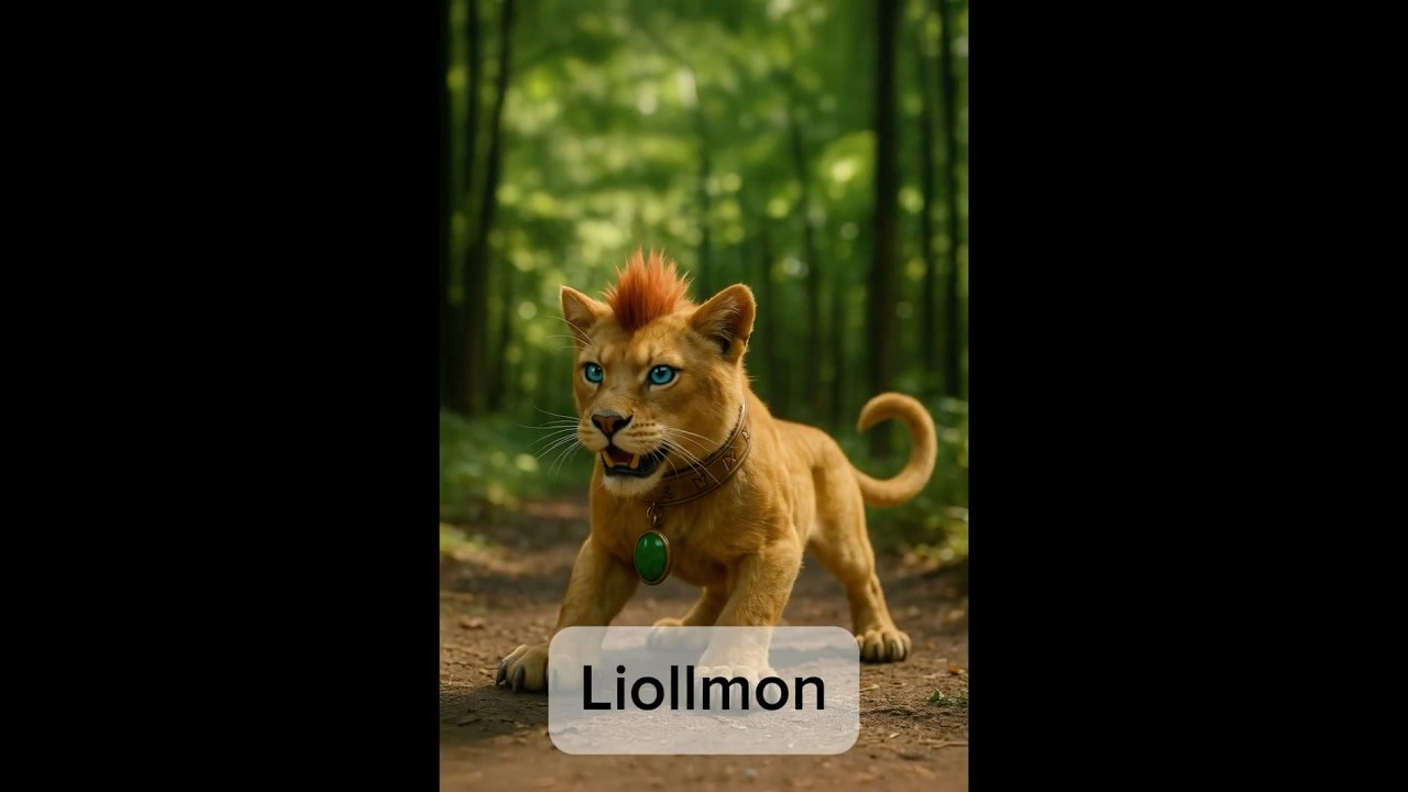 Liollmon Digievolution  #digimon #digimongtcg #aiart #digivolution #liollmon