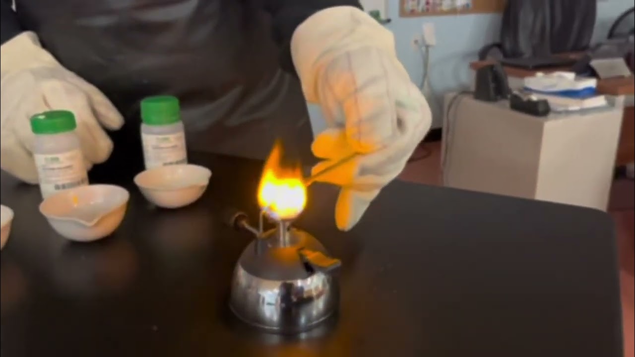 STEM SOS PBL - Flame test 2023