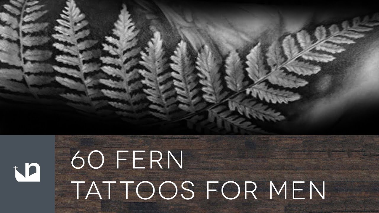 60 Fern Tattoos For Men