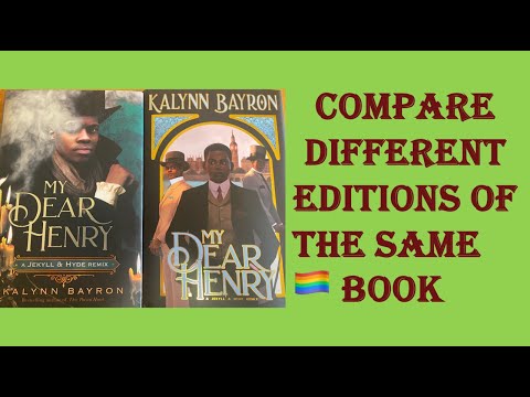 Compare Book Editions of My Dear Henry: Black Gay Retelling by Kalynn Bayron Including Rainbow Crate