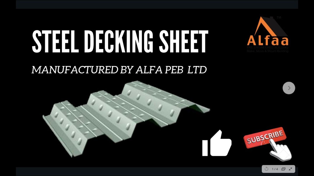 Steel Decking Sheet Manufacturing Process | High Strength Roofing Solutions