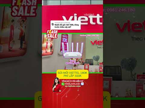 Trả lời @Phát Phát: Gói mới wifi6 180k Viettel #goi180k #goiwifi #banggiawifi