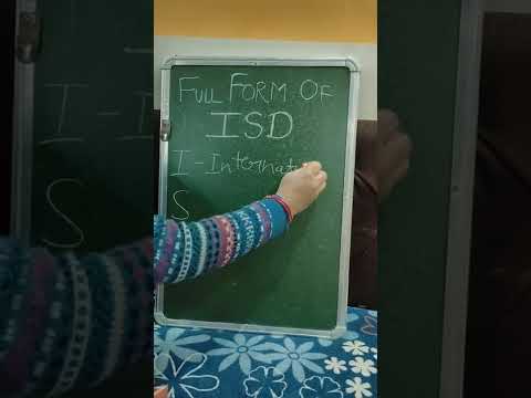 Full form of ISD#shorts