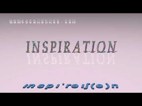 inspiration - pronunciation + Examples in sentences and phrases