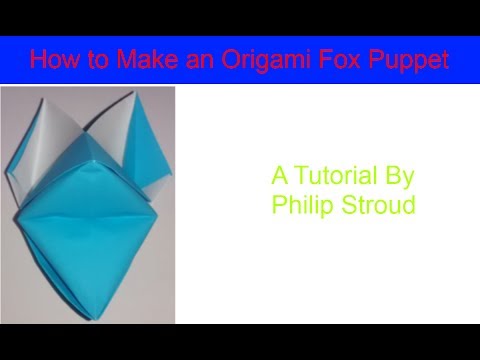 How to Make an Origami Fox Puppet | The Secrets of Origami