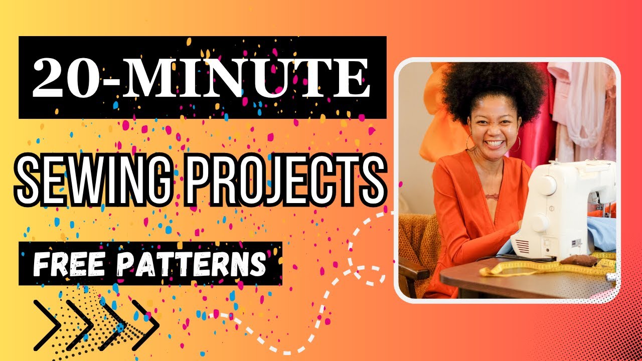 20 Minute Sewing Projects for Work (or Home Use)