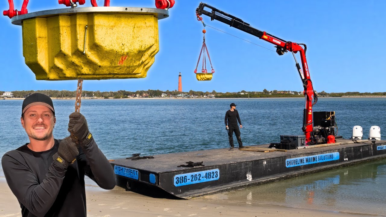 World's Largest Magnet Fishing