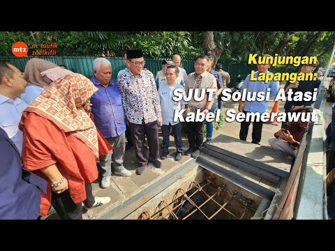 Jaringan Kabel di Bawah Tanah Jakarta