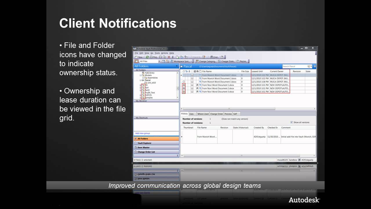 Connecting Global Workgroups with Autodesk Vault