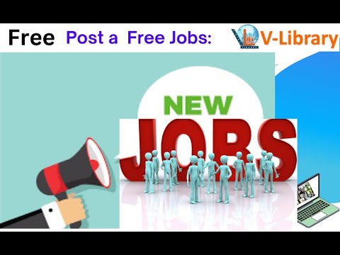 Post a Free Jobs on V Library