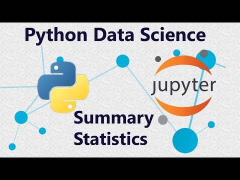 Descriptive Statistics Using Scipy , Numpy and Pandas in Python - Tutorial 13