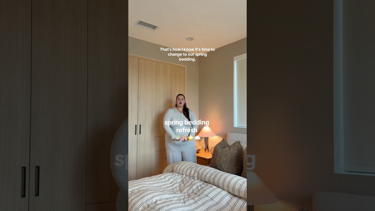 the cooling sheets are keyyyy!! #springbedding #duvetcover #bedding