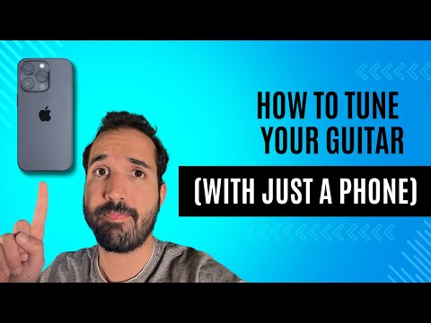 How To Tune A Guitar With Pano Tuner!