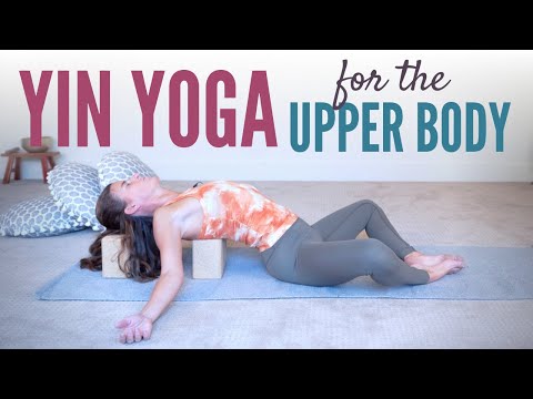 Yin Yoga For Neck & Shoulders | 45 Min Deep Stretch for Upper Body