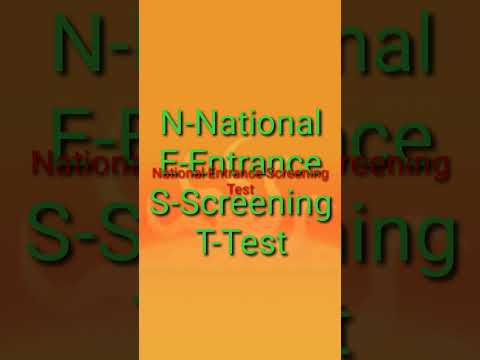 NEST Full Form#short