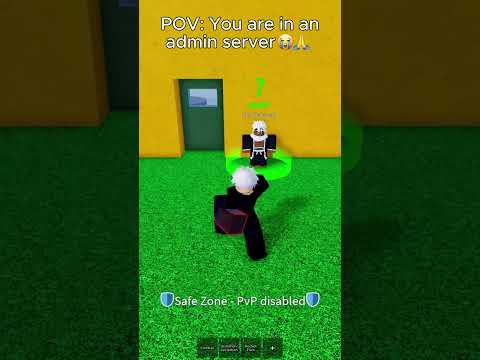 POV : You join an admin server #bloxfruit #bloxfruits