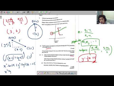 SPM Additional Mathematics : MRSM 2020 Paper 2 Solutions