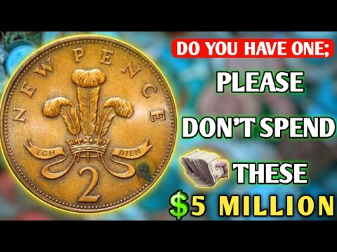 Top 10 Most Valuable Queen Elizabeth II 2p New Pence Coins | Rare British Pennies Worth Collecting!