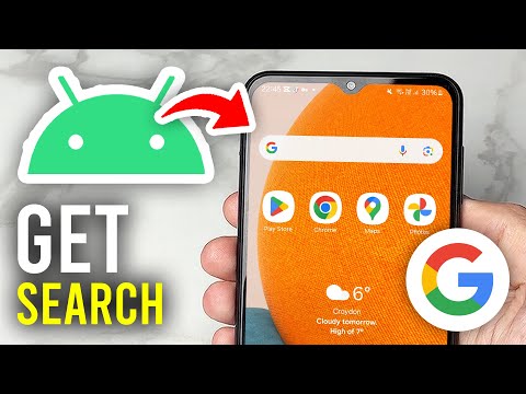 How To Get Google Search Bar Back On Android Home Screen - Full Guide