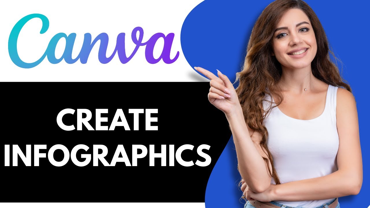 How to create infographics with data visualization in canva