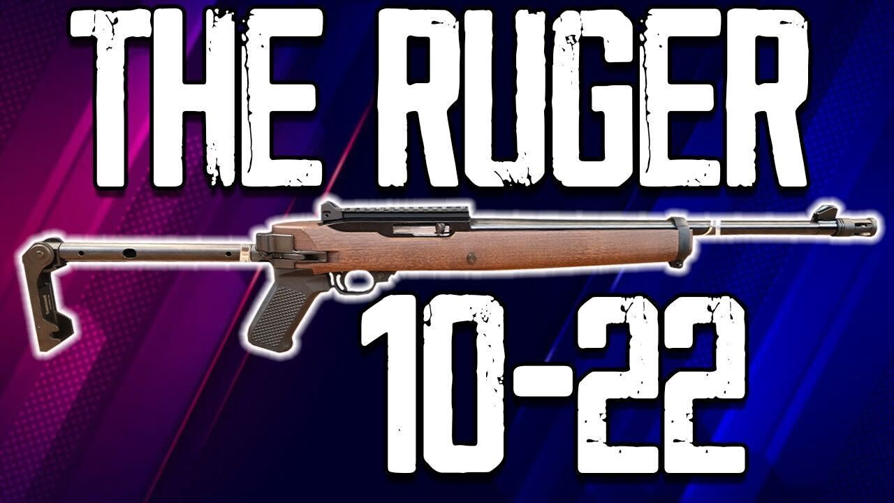 Ruger 10/22 .22 LR Rifle, 16.5" Blued Barrel, Samson Folding Stock 31184