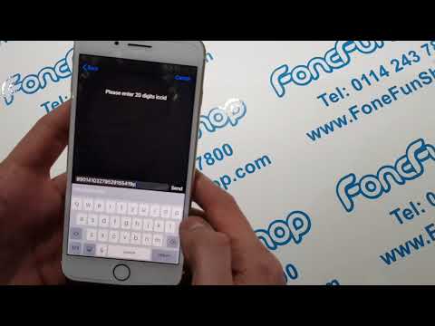 How To Input New ICCID In Instant iPhone Unlock Sim