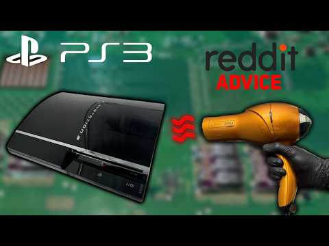 I Followed the Dumbest PS3 Repair Advice on Reddit