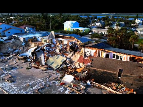 WATCH: Drone 9 surveys coastal damage in Wilbur-By-The-Sea, Daytona Beach Shores | WFTV