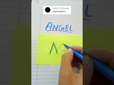 #angel brand logo #design #ideas #brand 72#drawing #art #angel #requested #shorts
