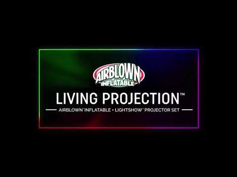 Living Projection Skeleton Tombstone
